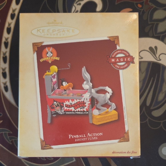 Hallmark | Holiday | Hallmark Looney Tunes Pinball Ornament With Red ...